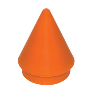 Inspection Port Retrofit Cone Tip for 3" SCH40 Pipe - Dynamic Monitors